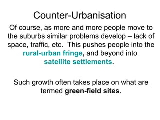 9 - Urban Change And Challenges | PPT