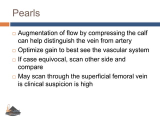 9 vascular us | PPTX