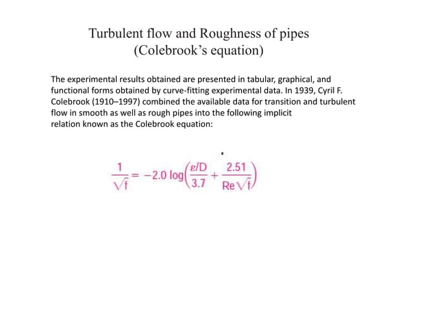 9-Viscous flow in ducts.pptx | Physics | Science