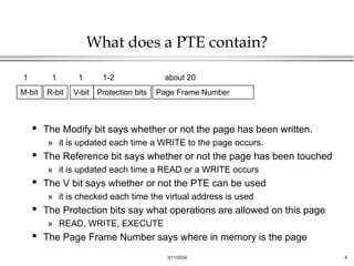 Segmentation with paging methods and techniques | PPT