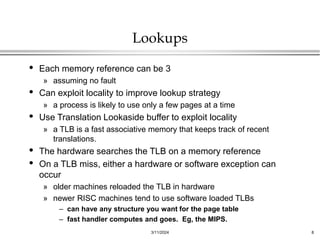 Segmentation with paging methods and techniques | PPT