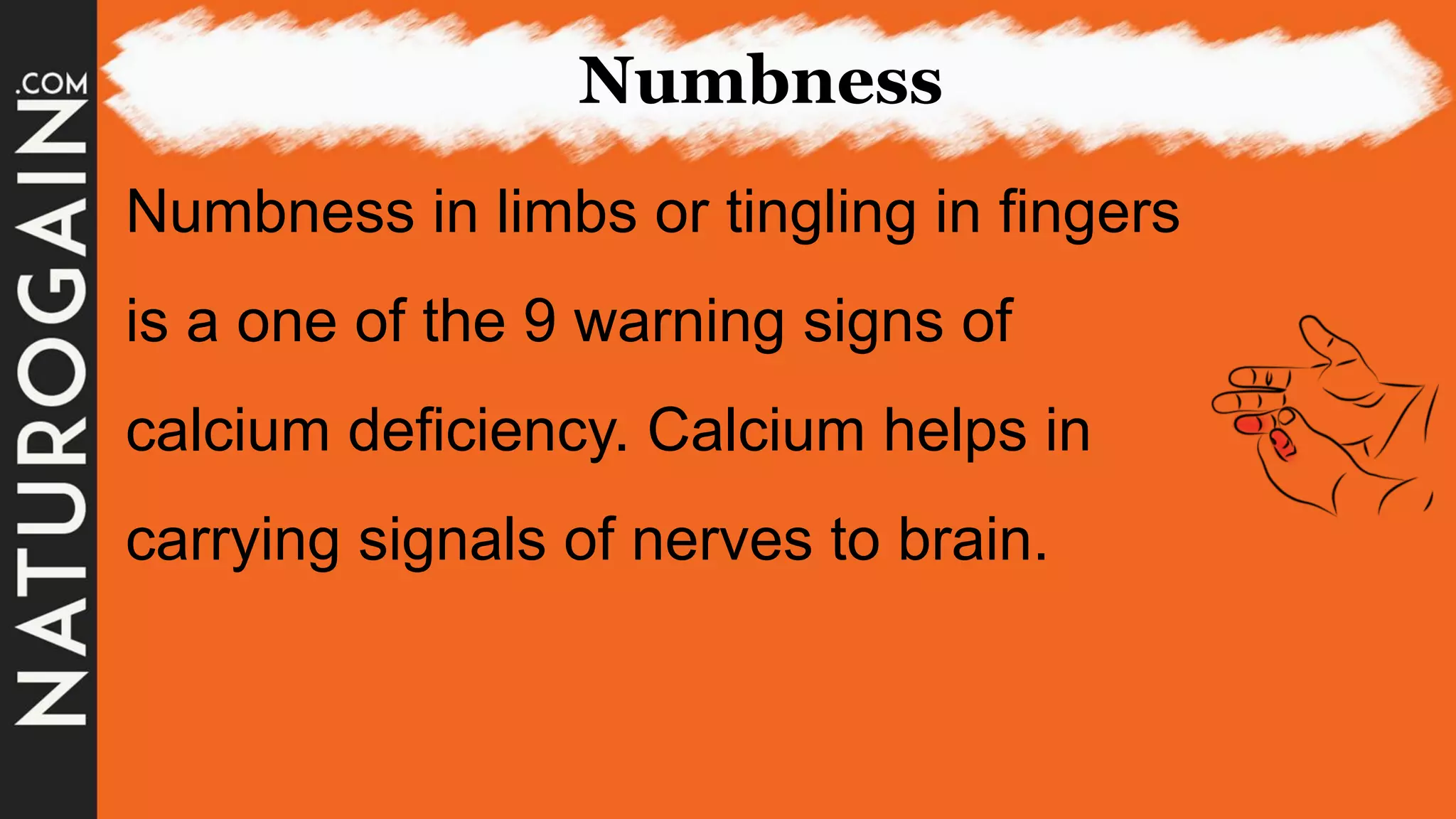 9 Warning Symptoms of Calcium Deficiency in Adults (ALERT) | PPT