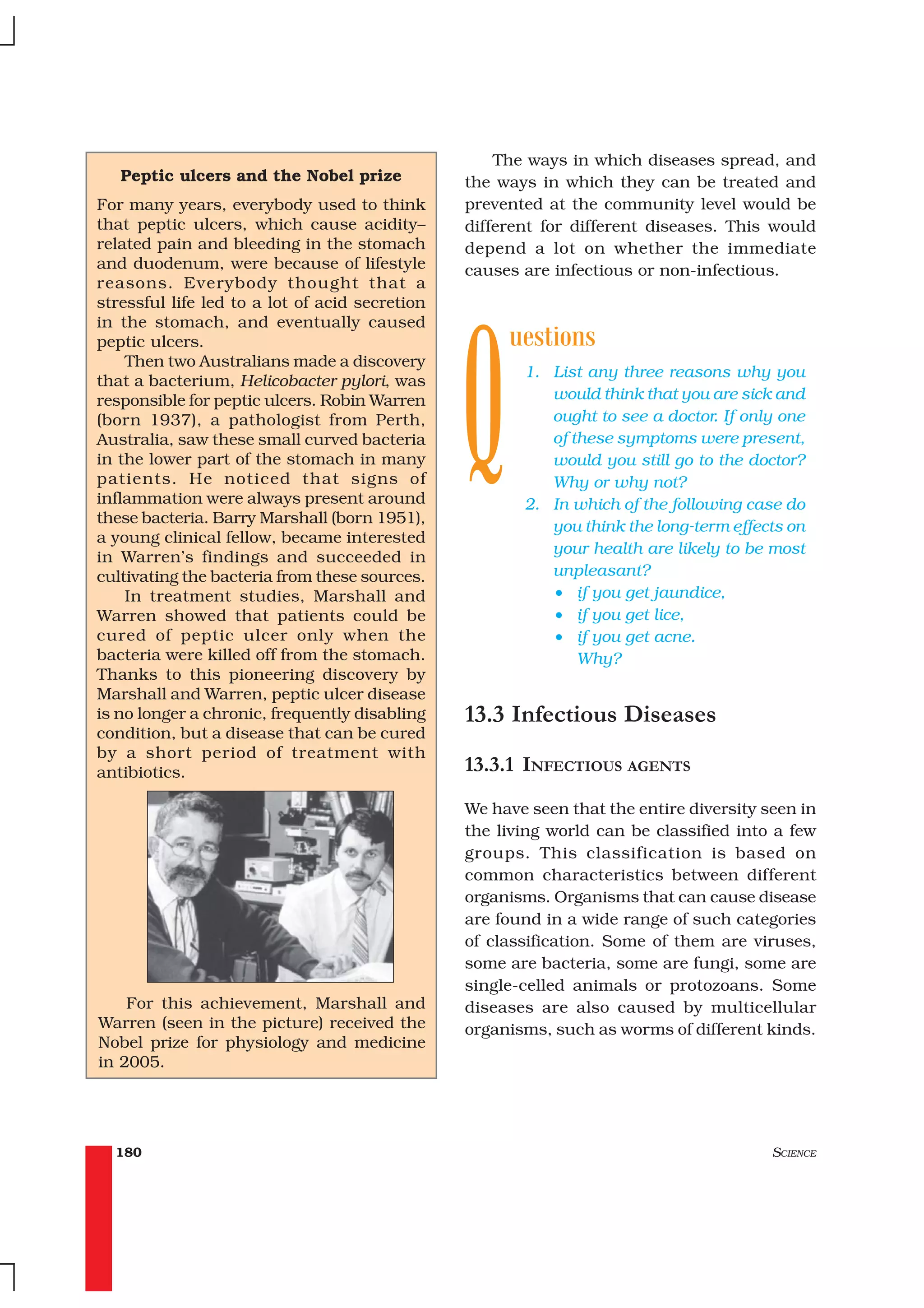 9 why do we fall ill | PDF | Infectious Diseases | Diseases and Conditions