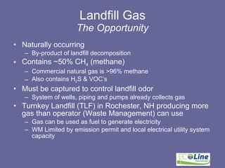 Wild for Innovation: UNH Energy Project - EcoLine Landfill Gas Project ...