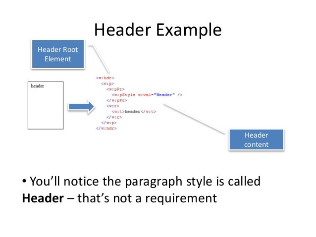 9 wordprocessing ml subject - headers and footers