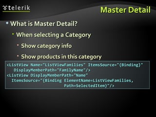WPF and Databases | PPT | Databases | Computer Software and Applications