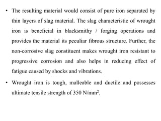 wrought iron | PPTX