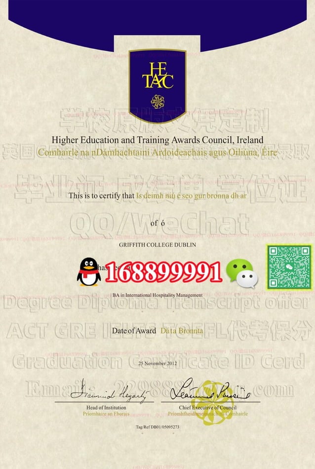 Griffith College Diploma Degree Transcript | PDF