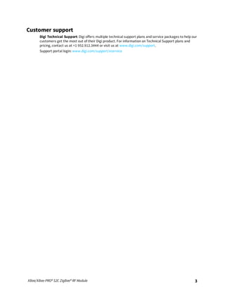 Zigbee datasheet | PDF