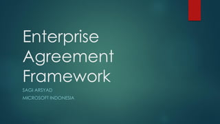 Enterprise Agreement | PPT