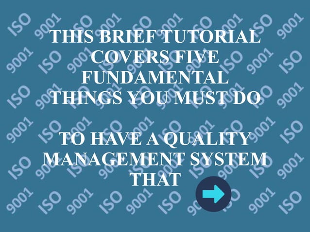 The Five Things You Must Do To Have A Bona Fide Quality Management ...