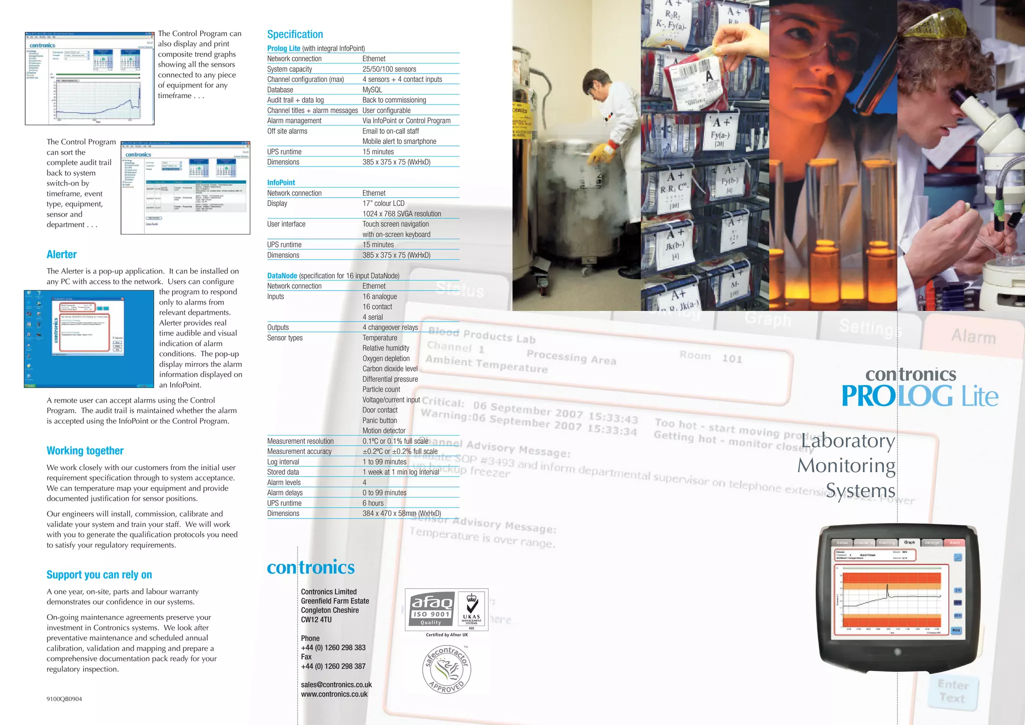 Prolog Lite Temperature Monitoring System | PPT