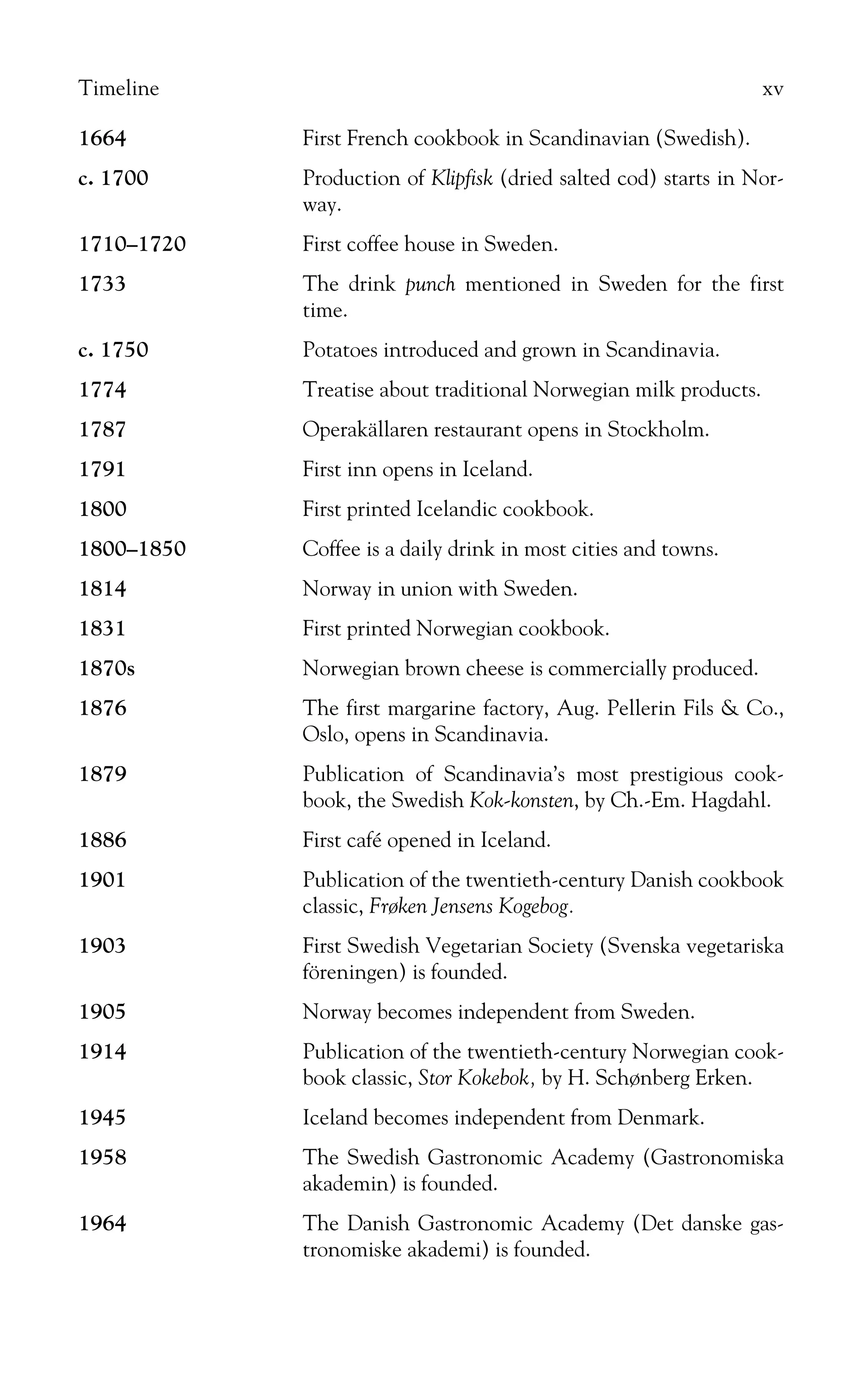 Food Culture In Scandinavia Food Culture Around The World Henry Notaker ...