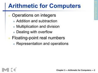 Arithmetic of Computers | PPT