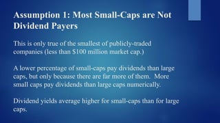 The Real Risk and Rewards of Small-Cap Equities | PPTX
