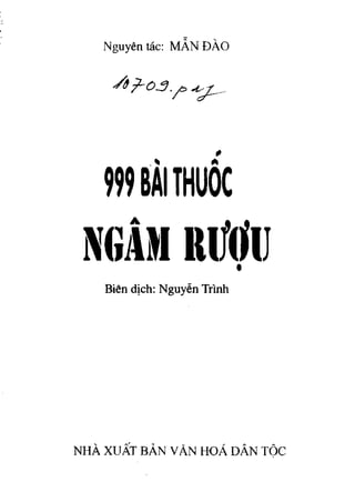 900 bai thuoc ngam ruou | PDF