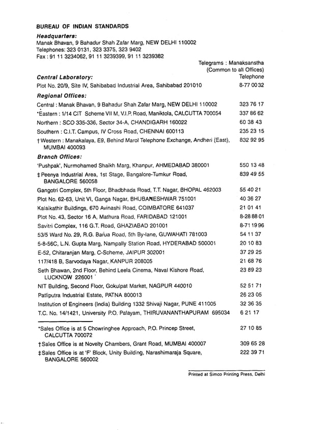 IS:9013-1999 | PDF | Civil Engineering Industry | Industries