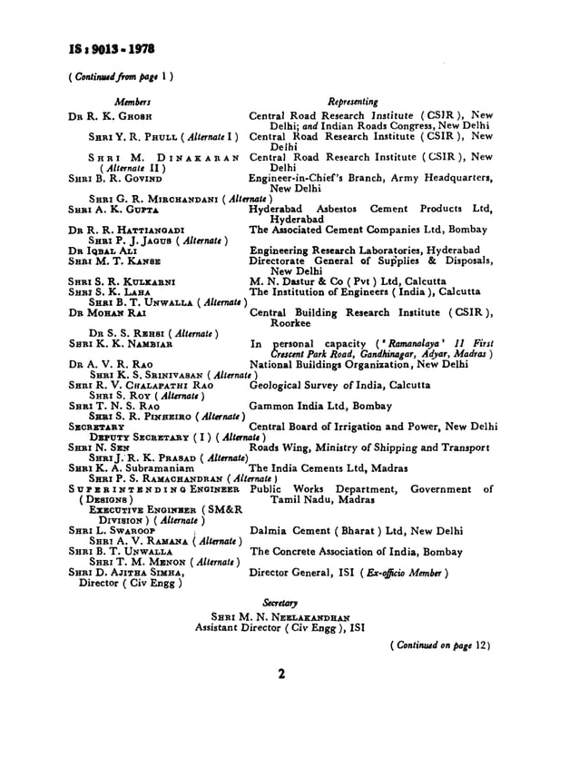 IS:9013-1999 | PDF | Civil Engineering Industry | Industries