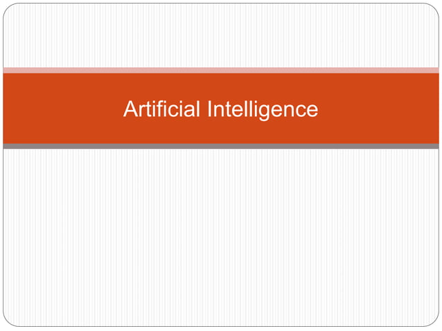 901470_Chap1.ppt about to Artificial Intellgence | PPT