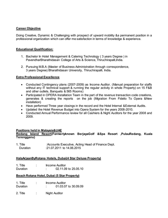 SHAFI Resume -2015 | PDF