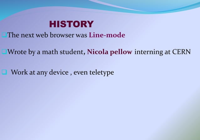 web browser ppt | PPTX | Browsers | Computer Software and Applications