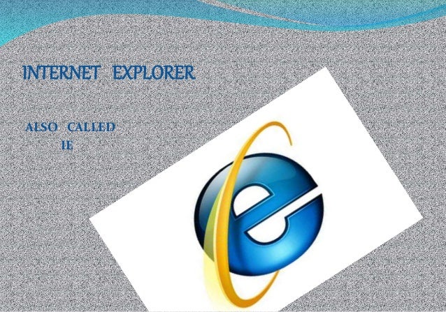 Web Browser Ppt 