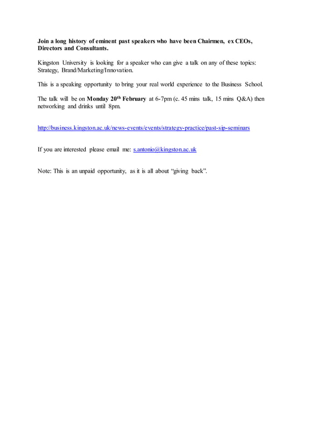 Guest Speaker Request | DOCX