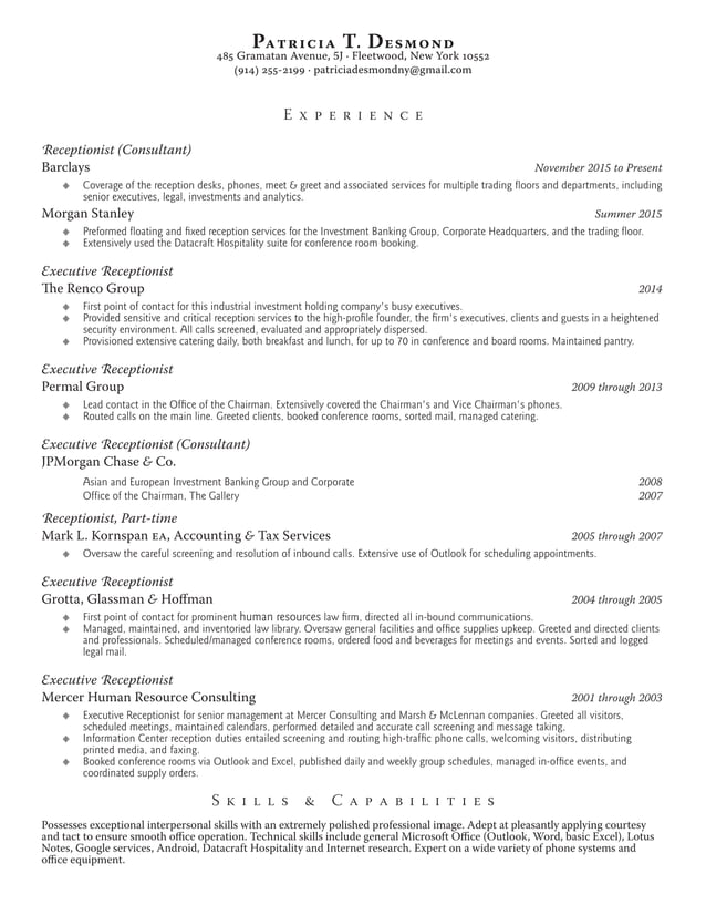 Patricia_Desmond_resume_2016 | PDF