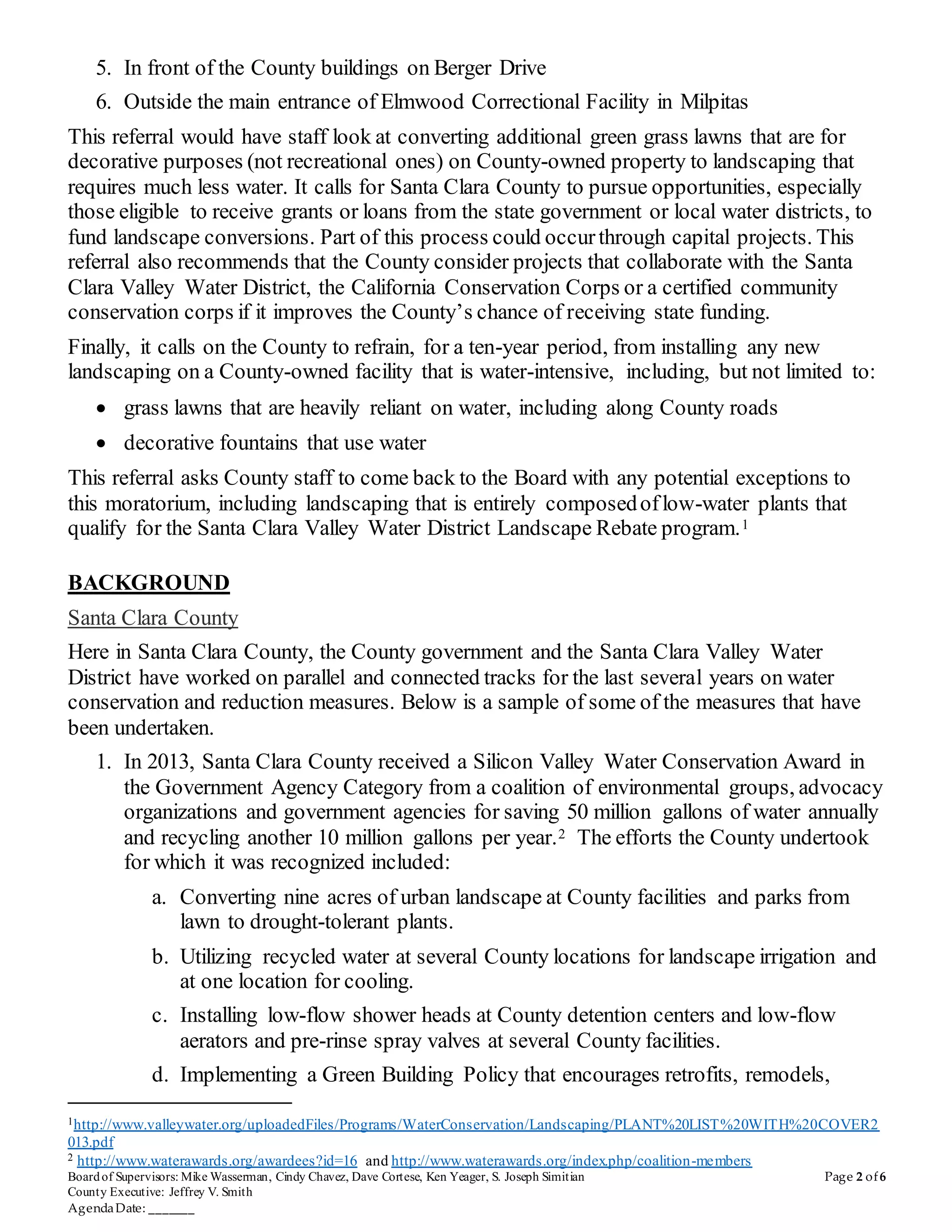 Lawn Conversion Policy | PDF