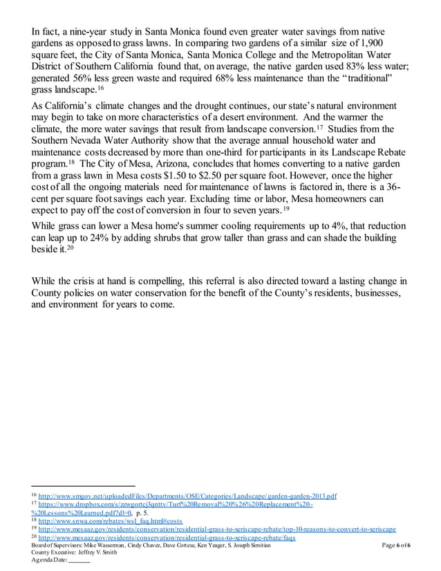 Lawn Conversion Policy | PDF