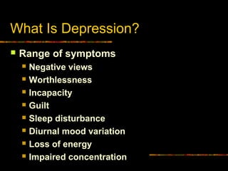 Depression | PPT