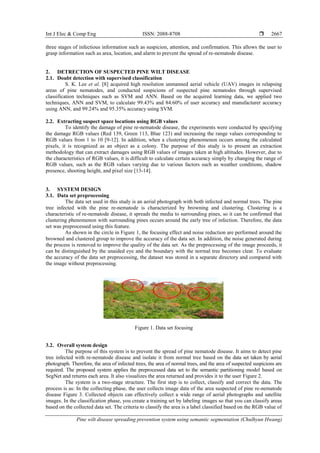 Pine wilt disease spreading prevention system using semantic segmentation | PDF