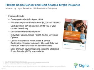 Insurance for Cancer, Heart Attack and Stroke | PDF