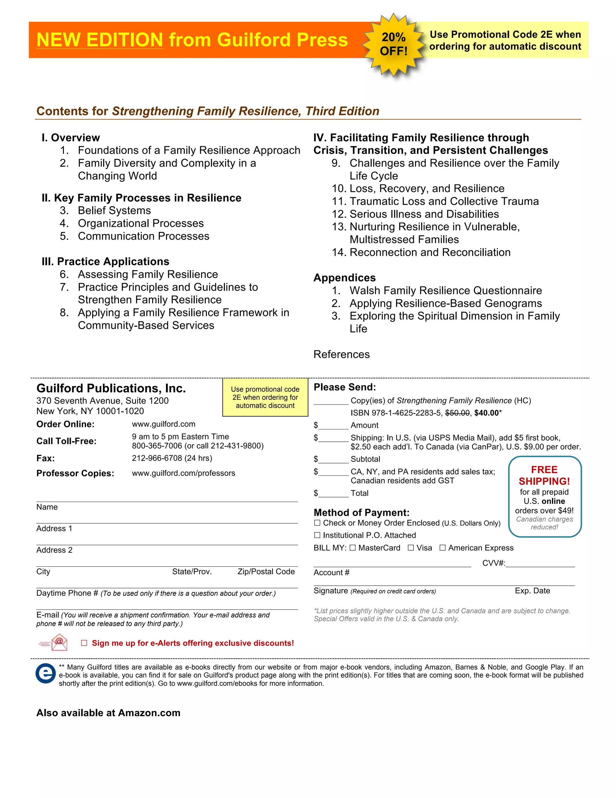 Walsh StrengtheningFamilyResilience 3rd ed. | PDF