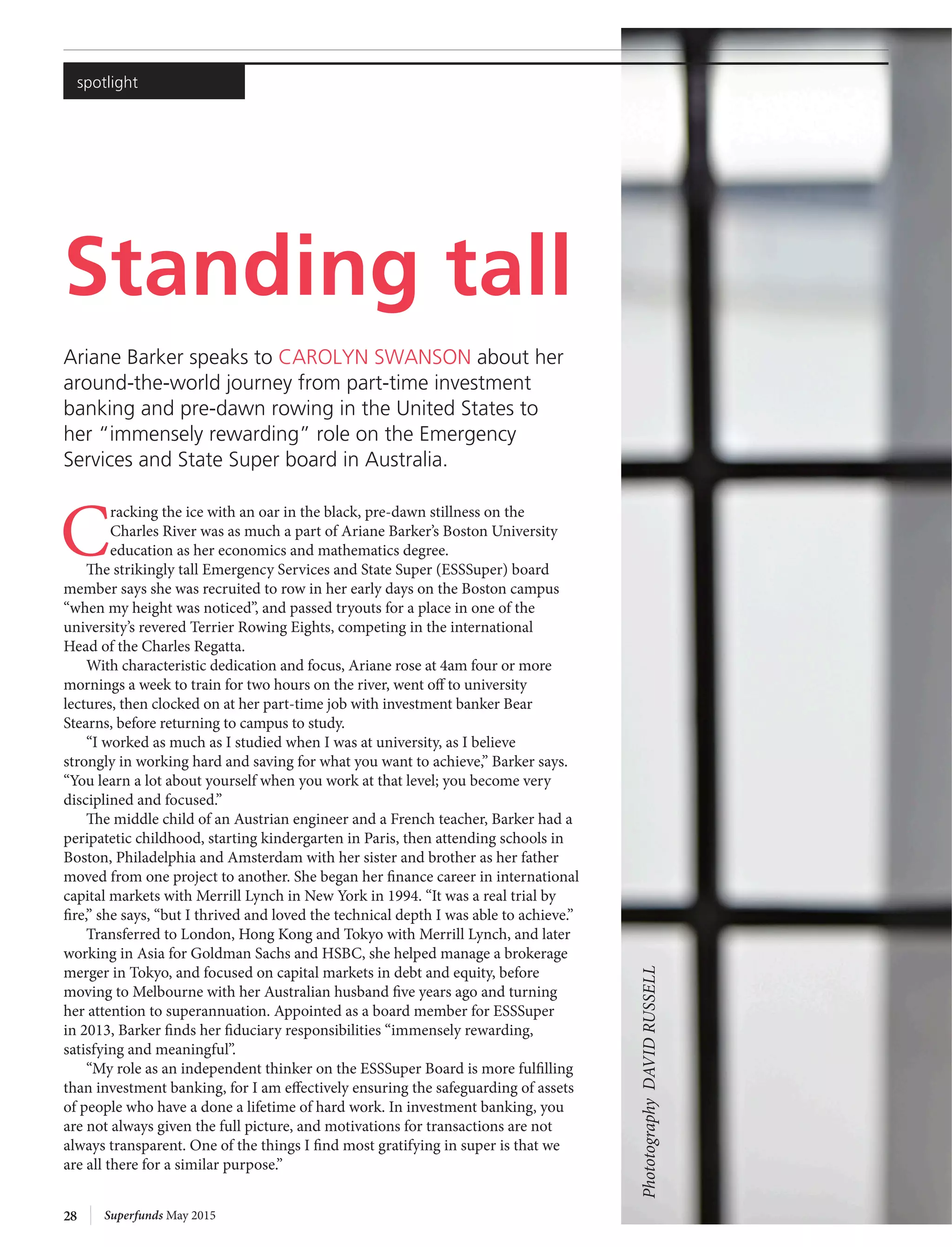 Spotlight - Ariane Barker | PDF