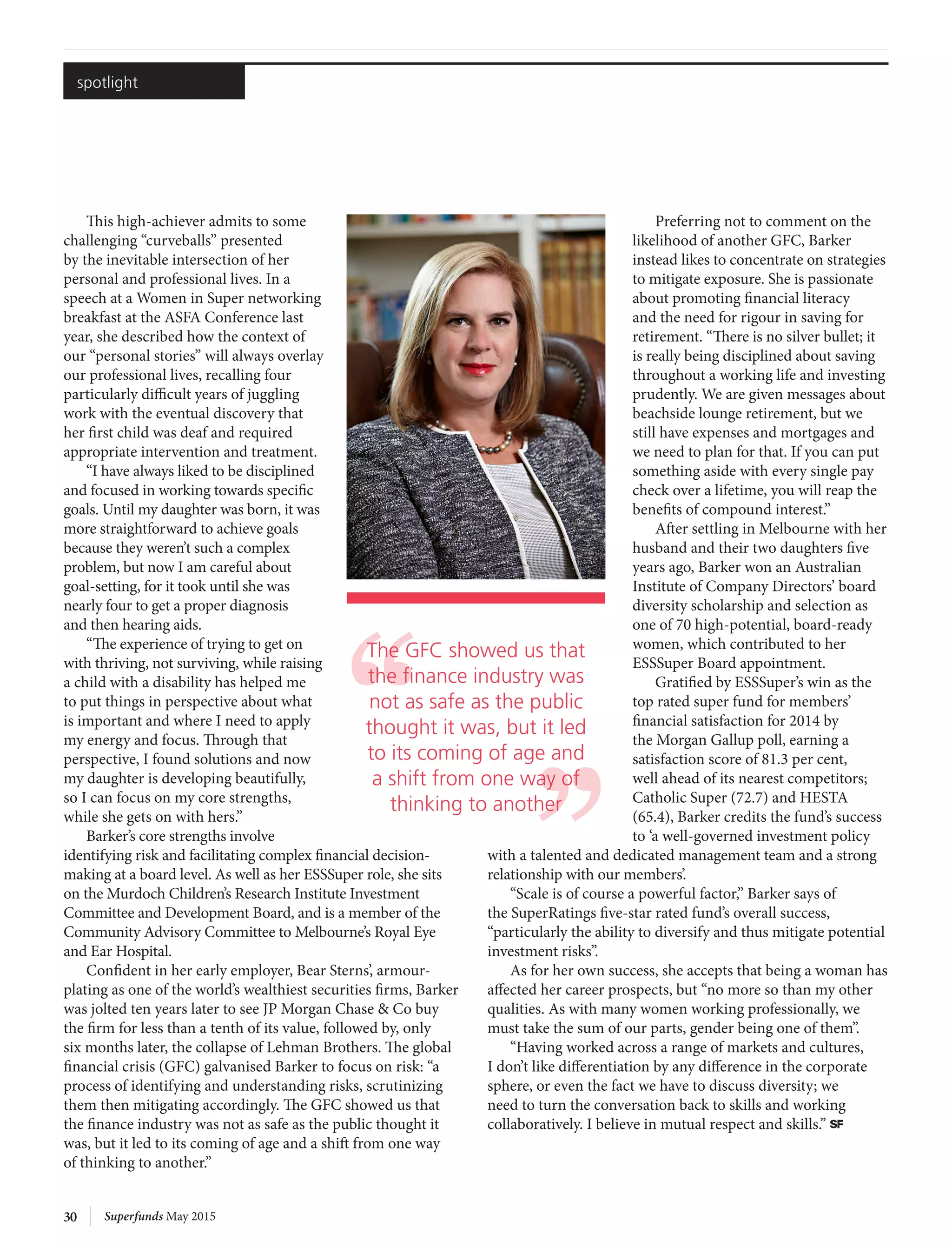 Spotlight - Ariane Barker | PDF