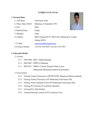 Curriculum Vitae Engineer | PDF