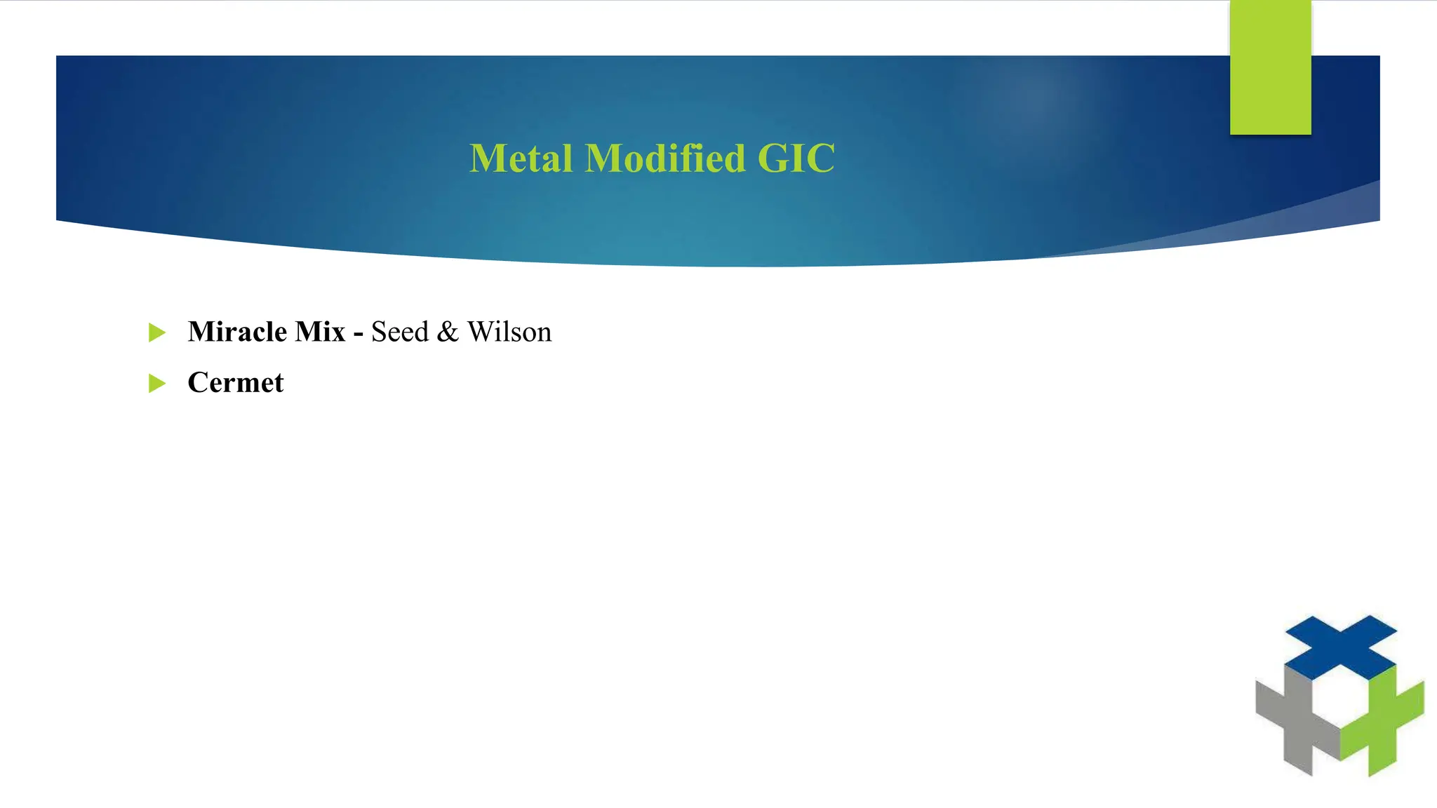 9033_MIRACLEMIXANDCERMET.pptx…………………………… | PPTX