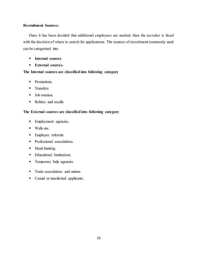 MBA Final Year Project | DOCX | Human Resources | Business