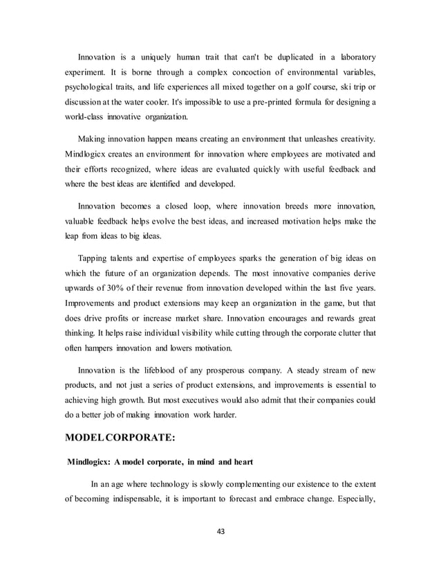 MBA Final Year Project | DOCX | Human Resources | Business