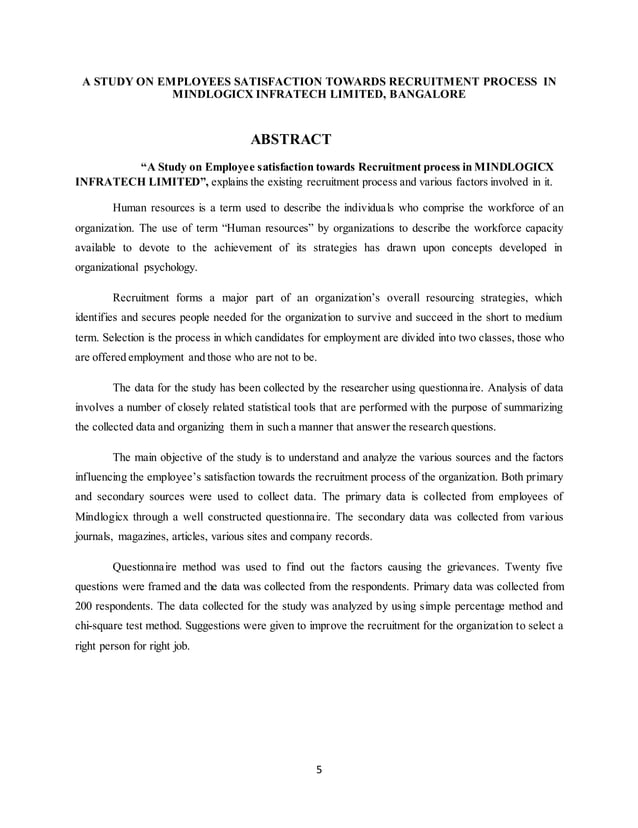 MBA Final Year Project | PDF