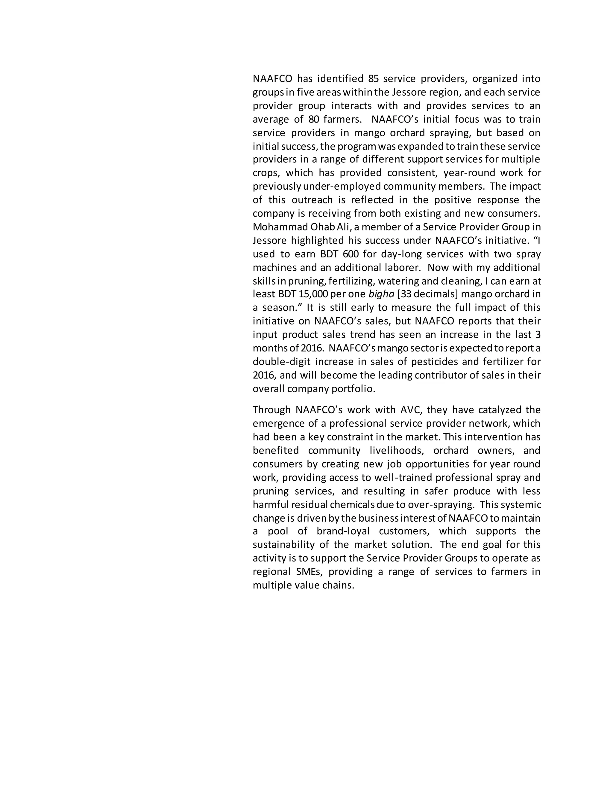 Emergence of Professional Service Providers | DOCX