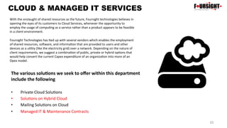 Foursight Company Profile (2) | PPT