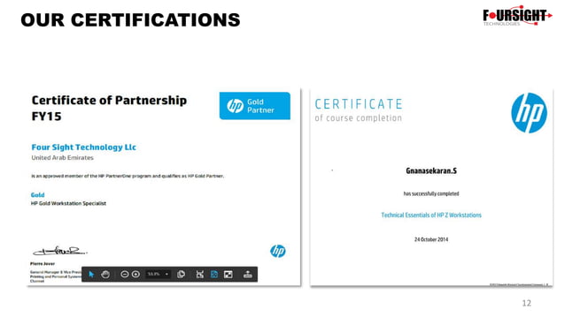 Foursight Company Profile (2) | PPT