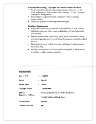 samriddhi gupta Resume | DOC