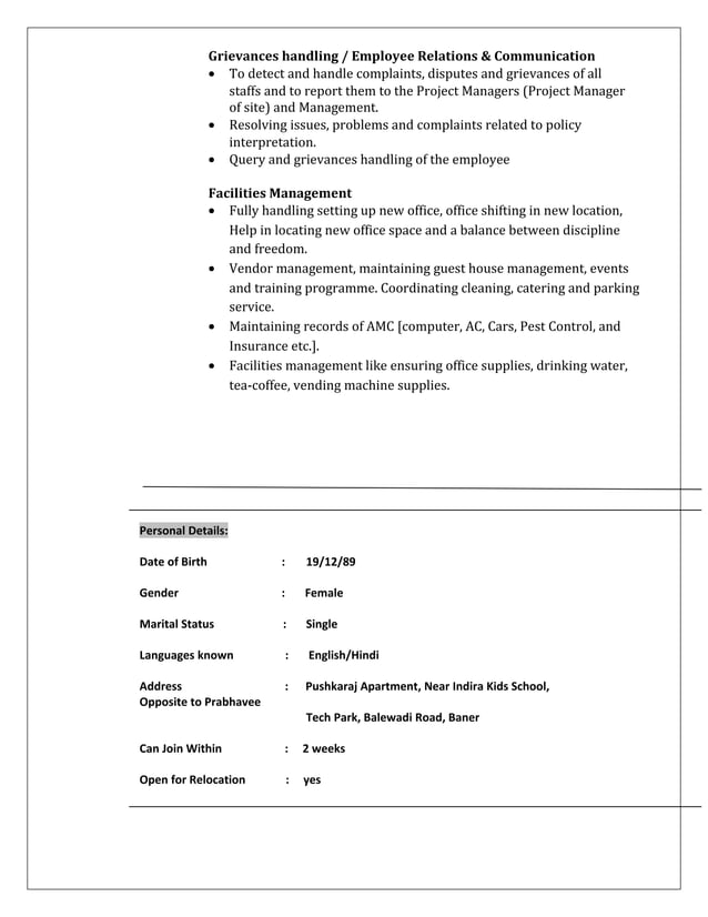 samriddhi gupta Resume | PDF