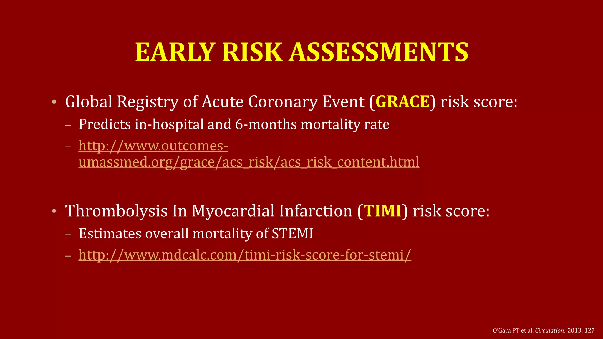 ST-Elevation Myocardial Infarction | PPTX