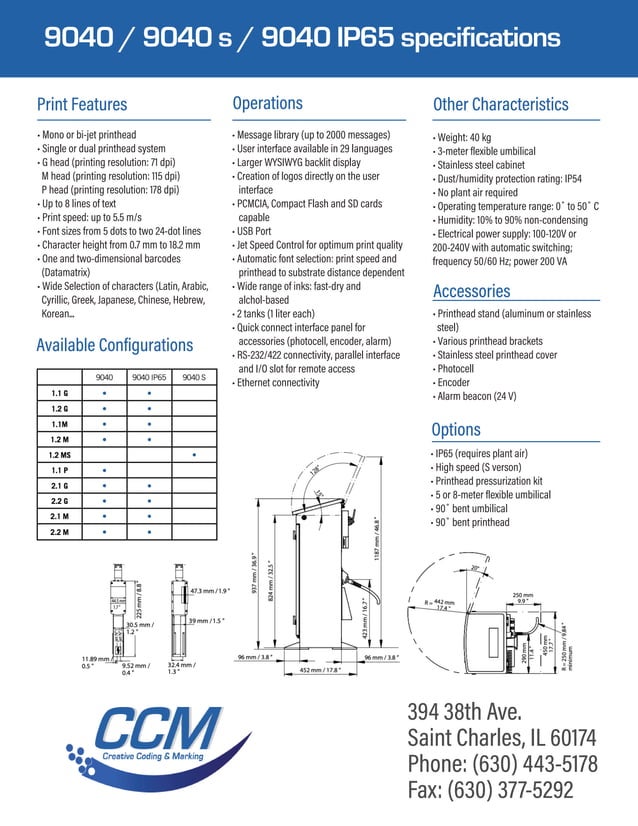 9040 ip65 brochure | PDF