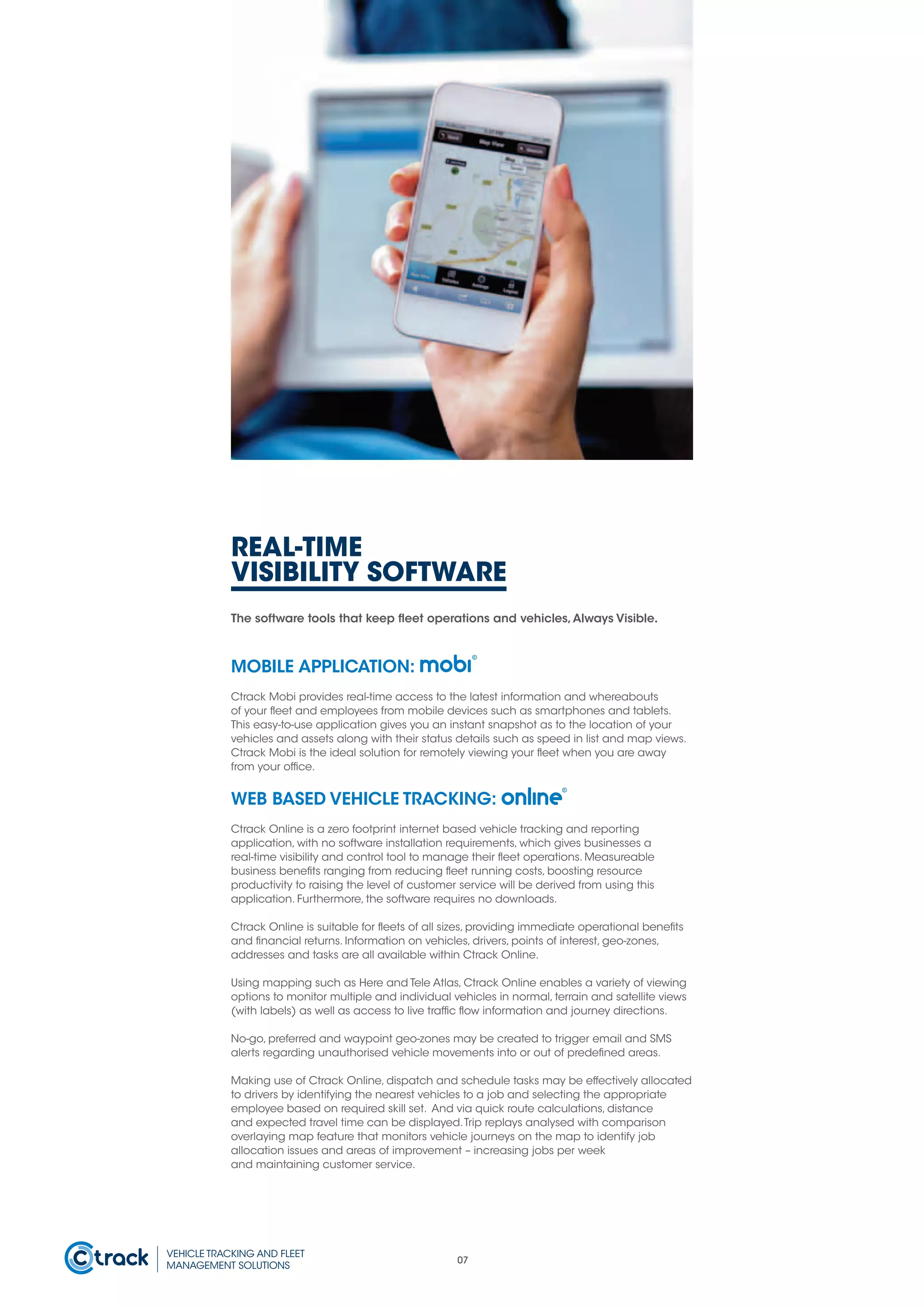 Ctrack Products Brochure | PDF