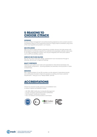 Ctrack Products Brochure | PDF